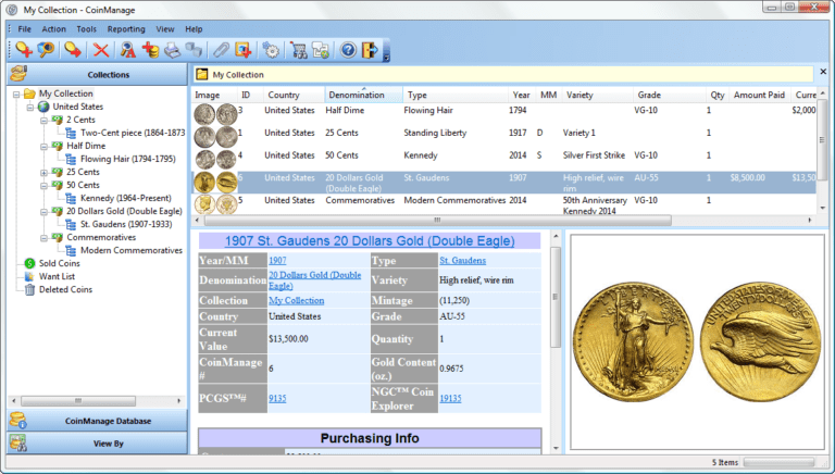 3 Best Coin Collection Software For Windows And Mac - The Collectors ...