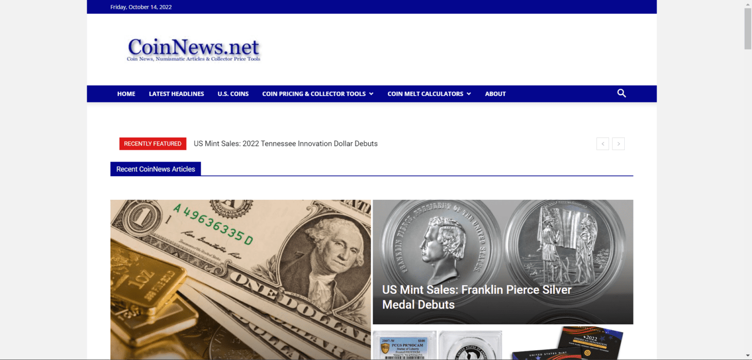 Best Coin Collection Site - The Collectors Guides Centre