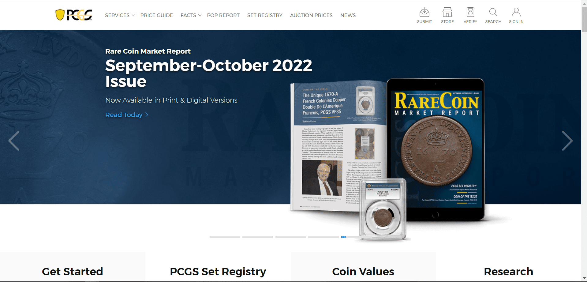 Best Coin Collection Site - The Collectors Guides Centre