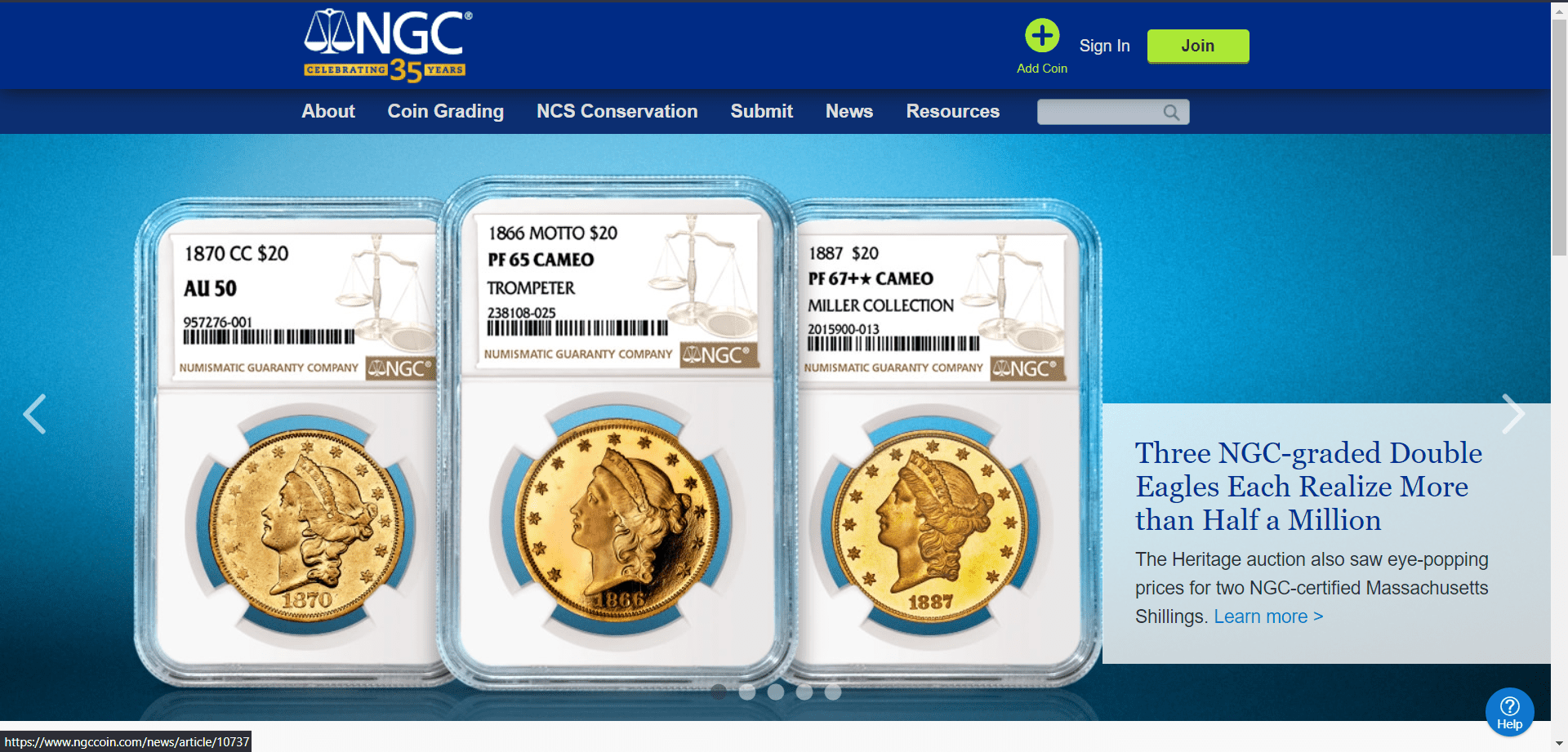 Best Coin Collection Site - The Collectors Guides Centre
