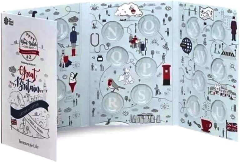 9 Coin Collecting Album For British Coins - The Collectors Guides Centre